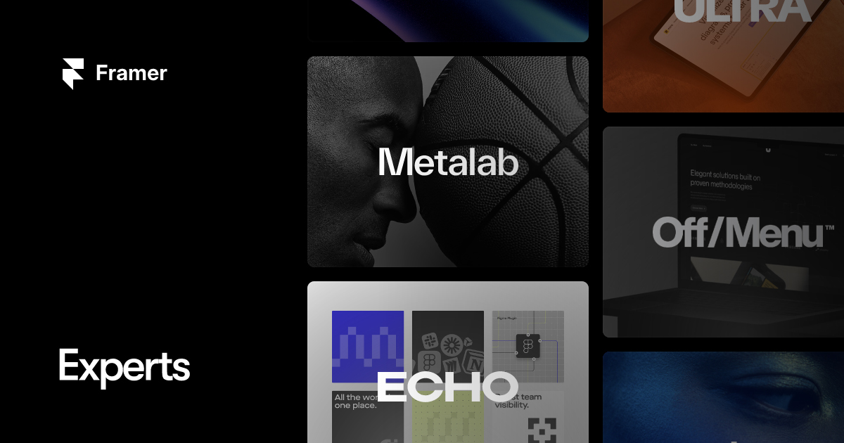 Framer Launches Certified Experts Platform — Reframer